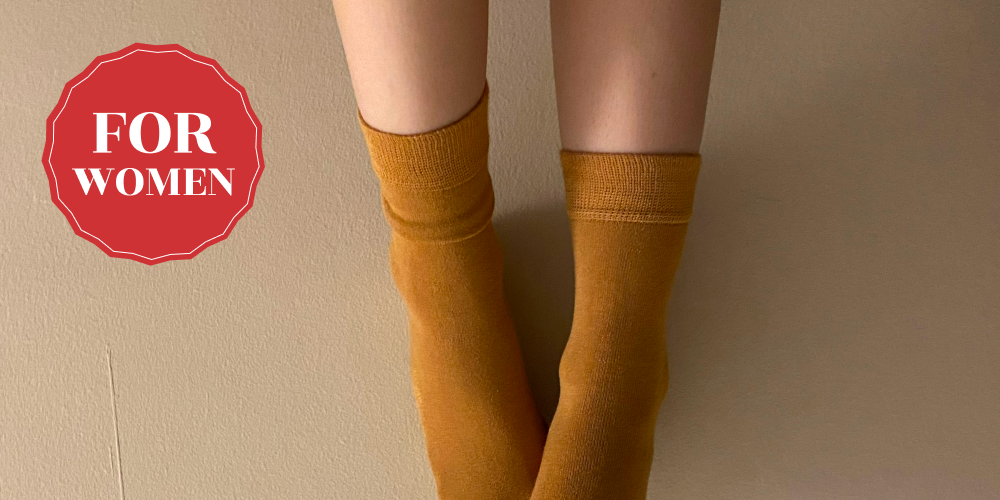 Crew Socks for Women | Hugh Ugoli Socks